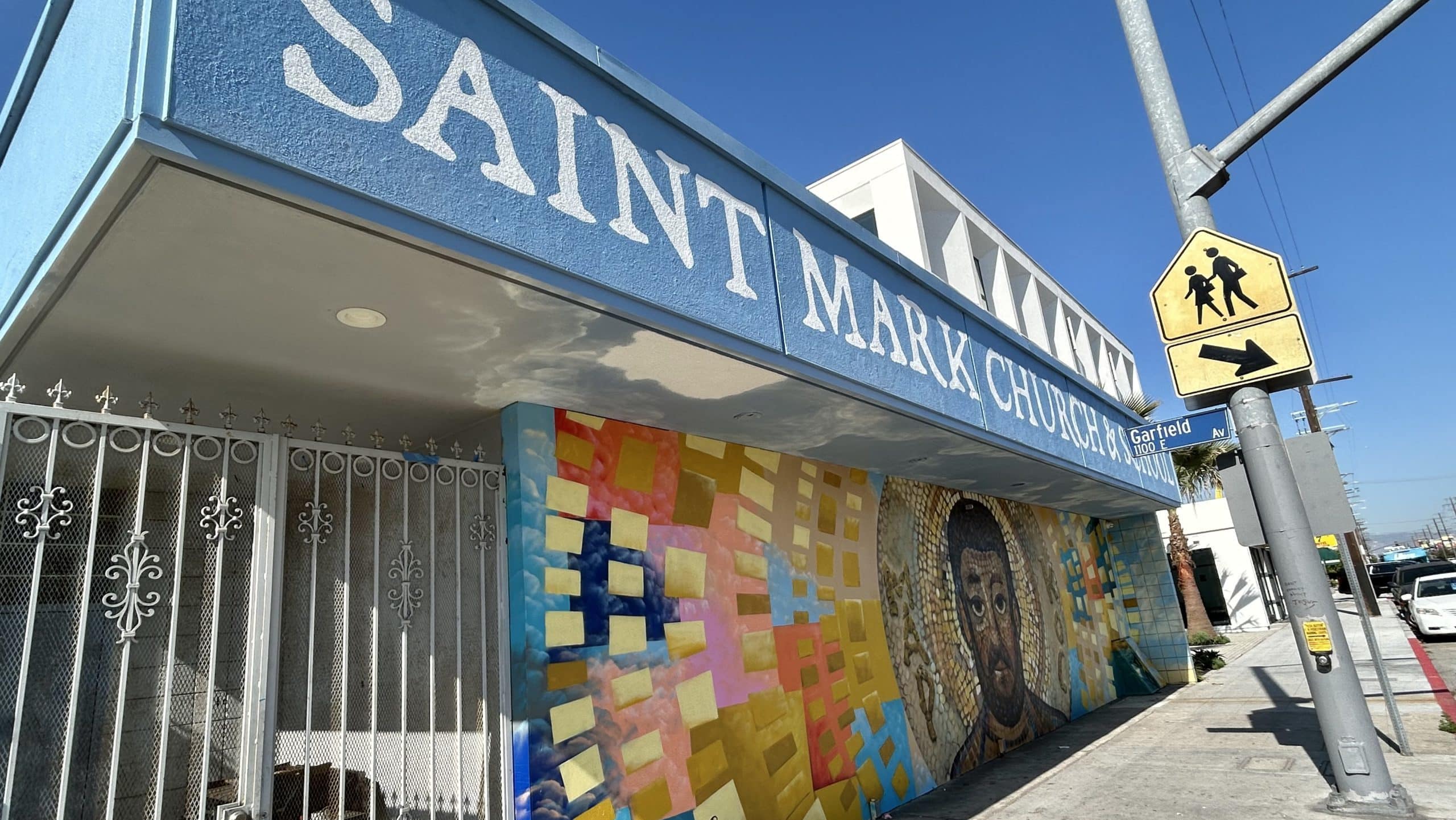 St. Mark Church unveils street murals in new arts and media focus | LA ...