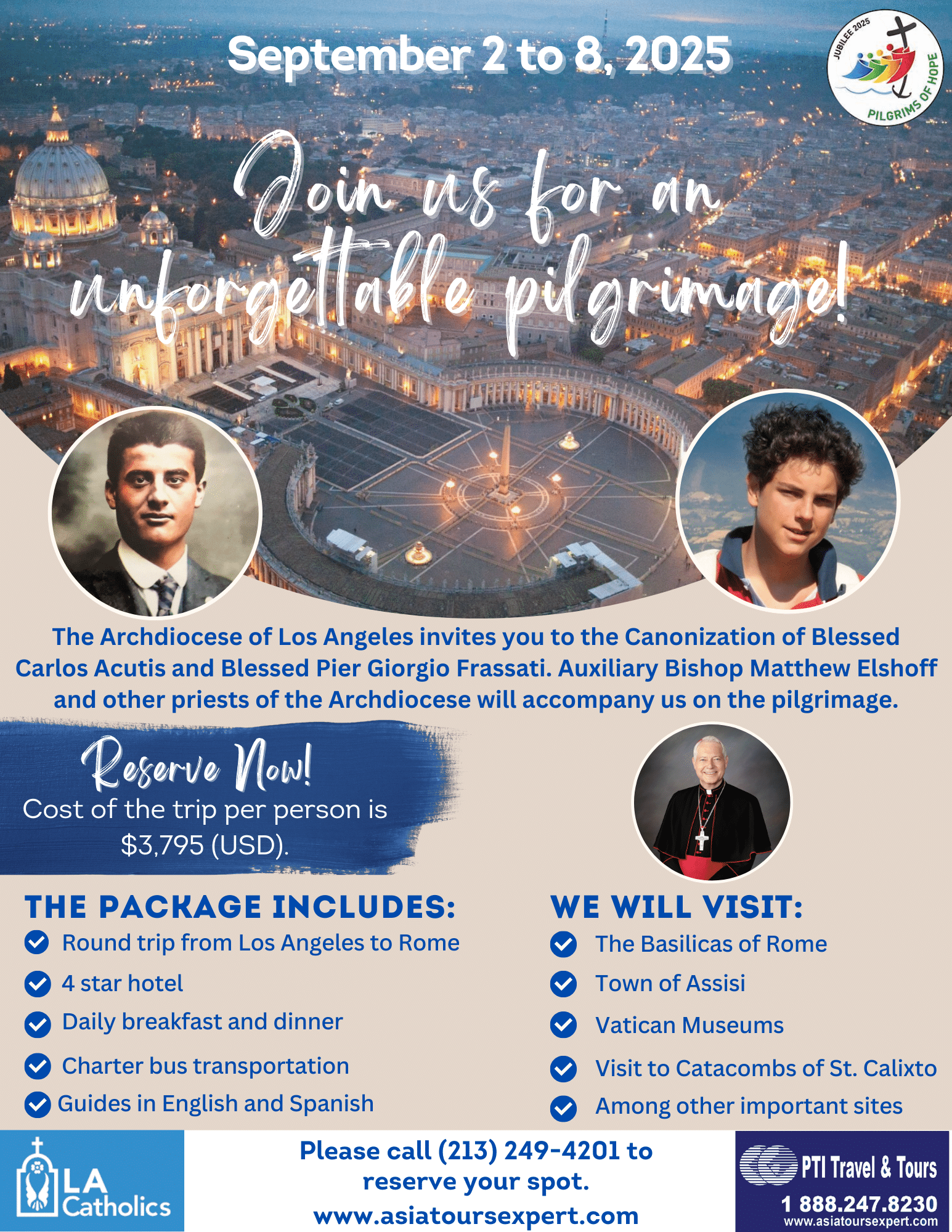 Archdiocesan Pilgrimage to Rome | LA Catholics