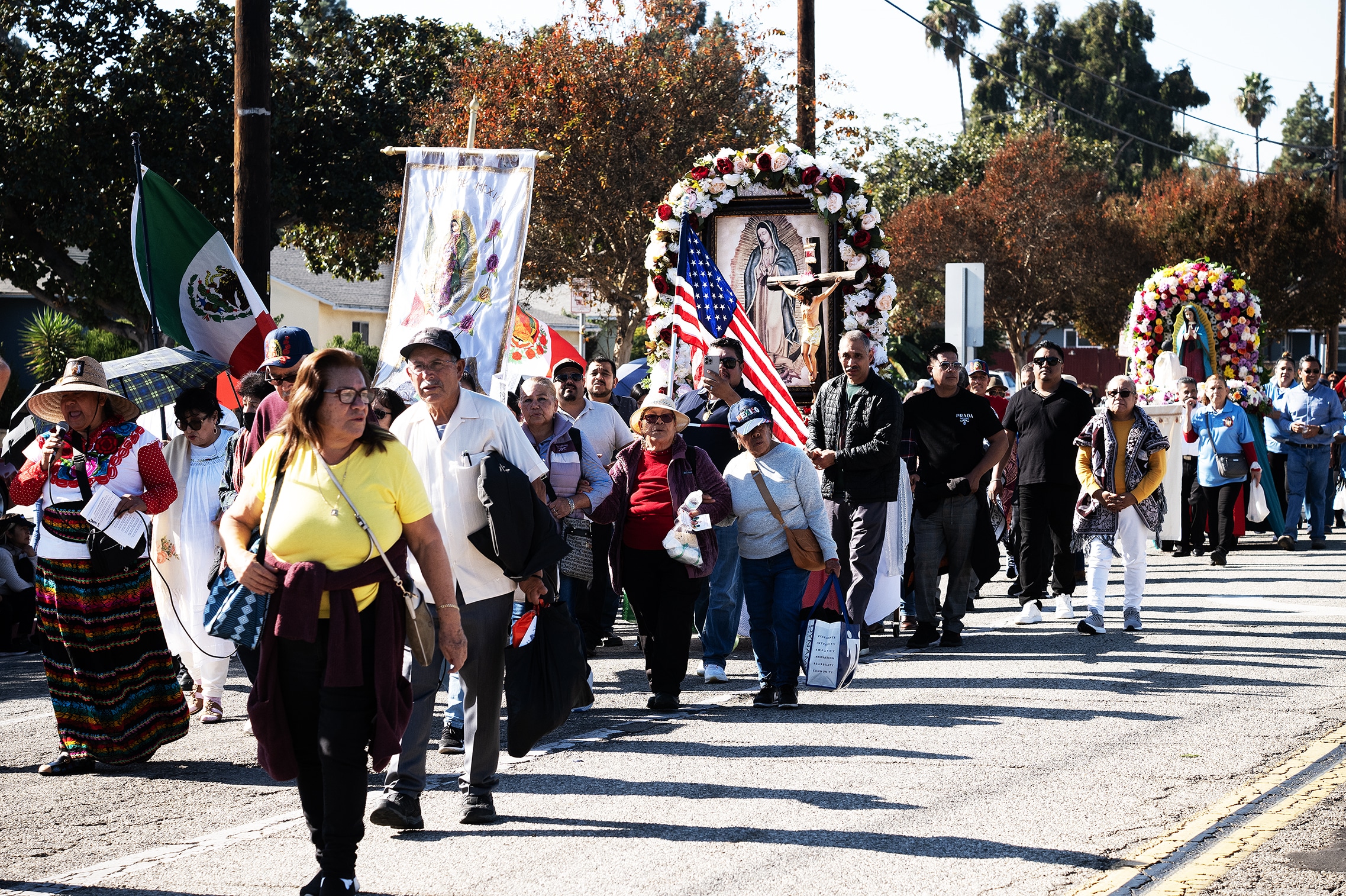 2025 schedule for the pilgrim images of Our Lady of Guadalupe, St. Juan Diego | LA Catholics
